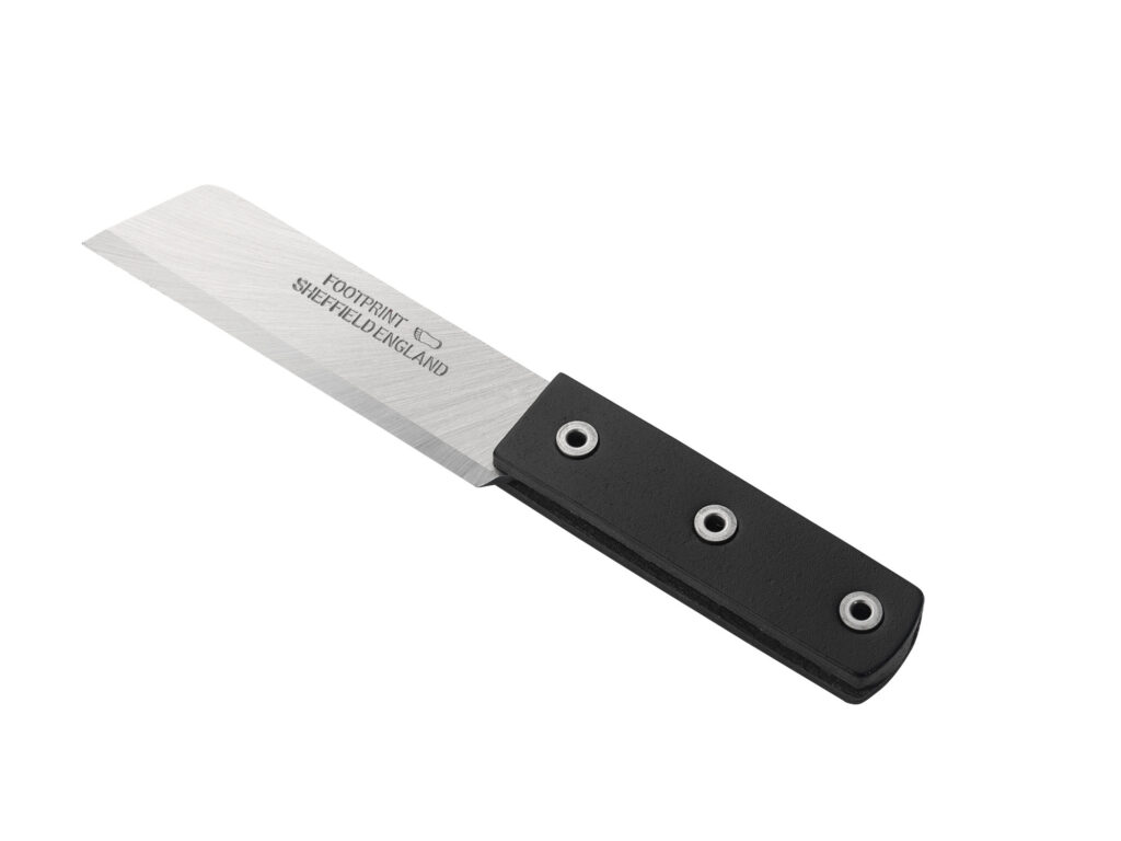 Footprint Hacking Knife - Made in Sheffield, Britain