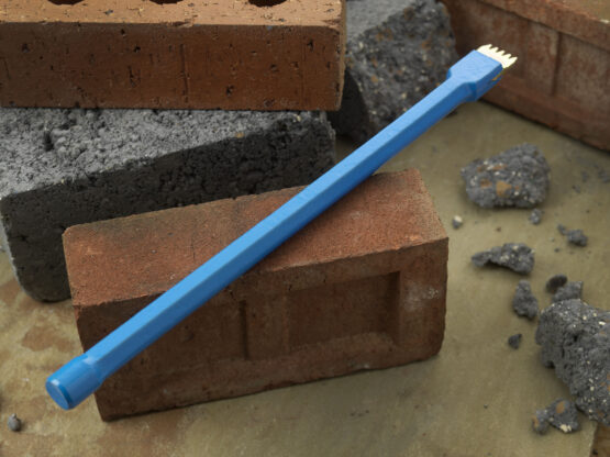 Long Scutch Chisel - Extra Long for hard to reach areas - Made in Britain
