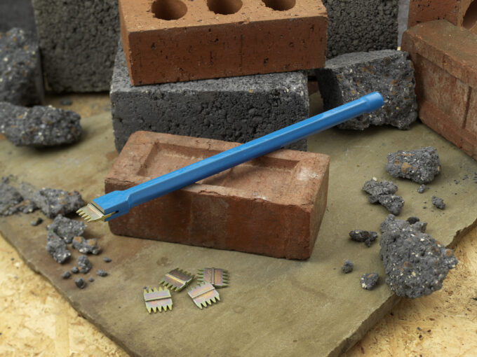 Long Scutch Chisel - Extra Long for hard to reach areas - Made in Britain